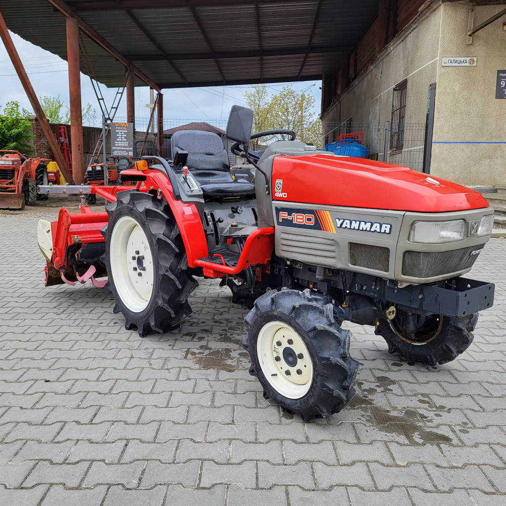 Міні-трактор Yanmar F-180 Купити в Україні. Краща ціна. Безкоштовна швидка доставка | VRM-Техніка
