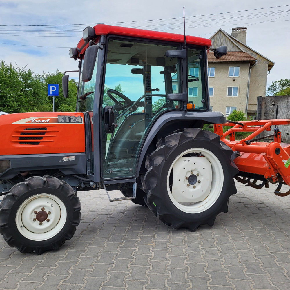 Міні-трактор Kubota KT24 CAB Купити в Україні. Краща ціна. Безкоштовна ...