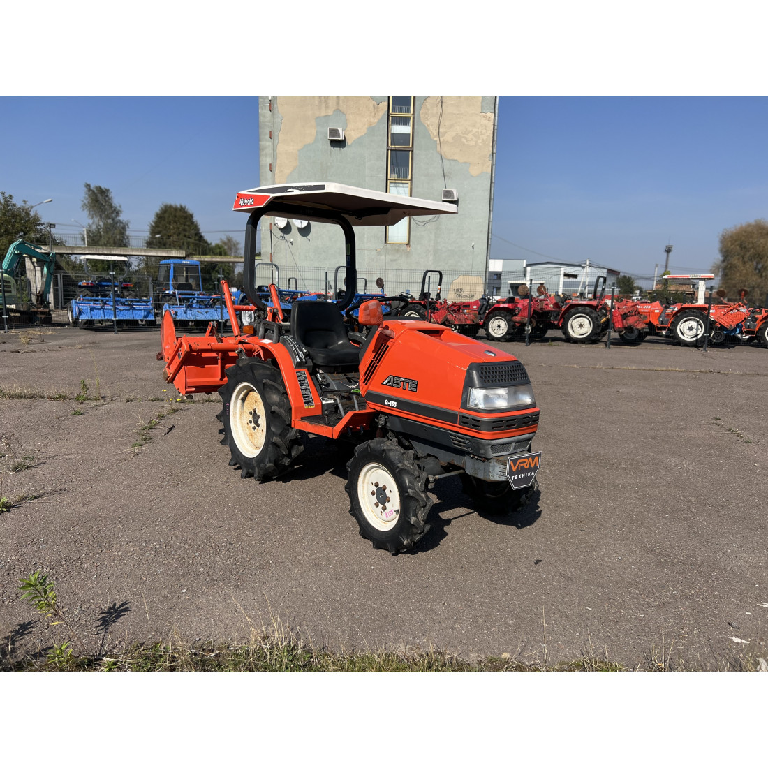 Міні-трактор Kubota ASTE A-155 Купити в Україні. Краща ціна. Безкоштовна швидка доставка | VRM ...