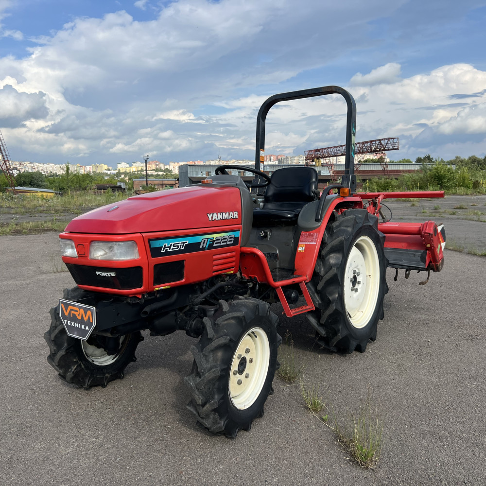 Міні-трактор Yanmar AF-226 Купити в Україні. Краща ціна. Безкоштовна швидка доставка | VRM-Техніка