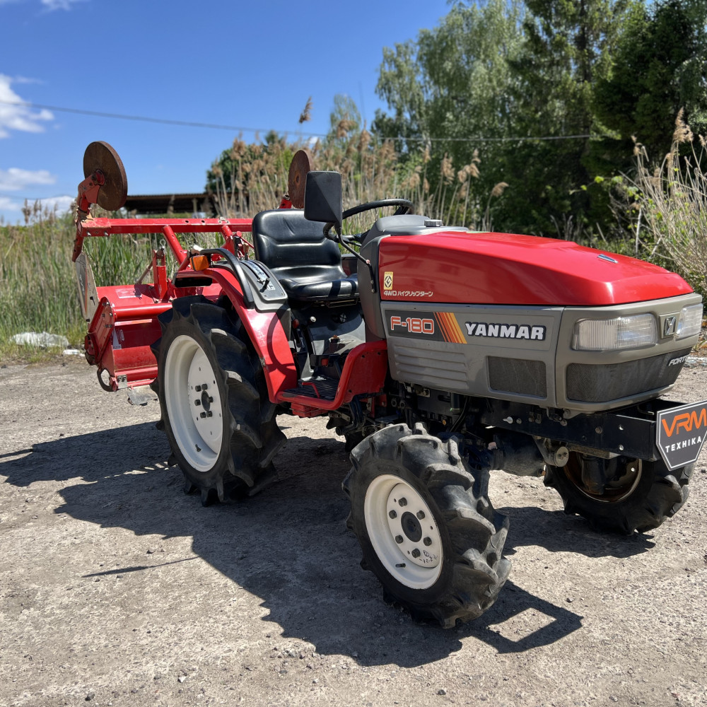 Міні-трактор Yanmar F-180 Купити в Україні. Краща ціна. Безкоштовна швидка доставка | VRM-Техніка