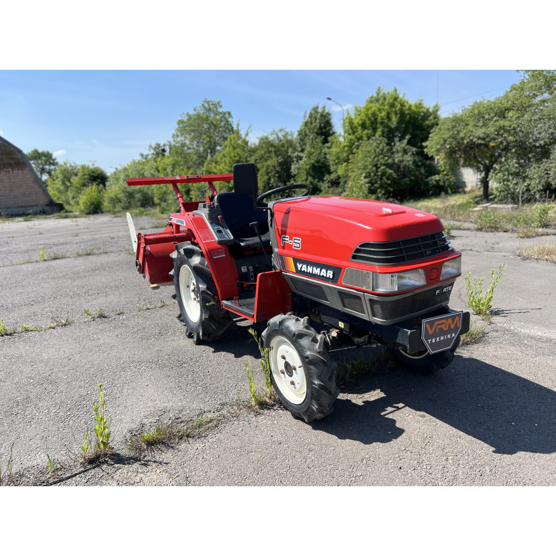 Міні-трактор Yanmar F-5 Купити в Україні. Краща ціна. Безкоштовна швидка доставка | VRM-Техніка