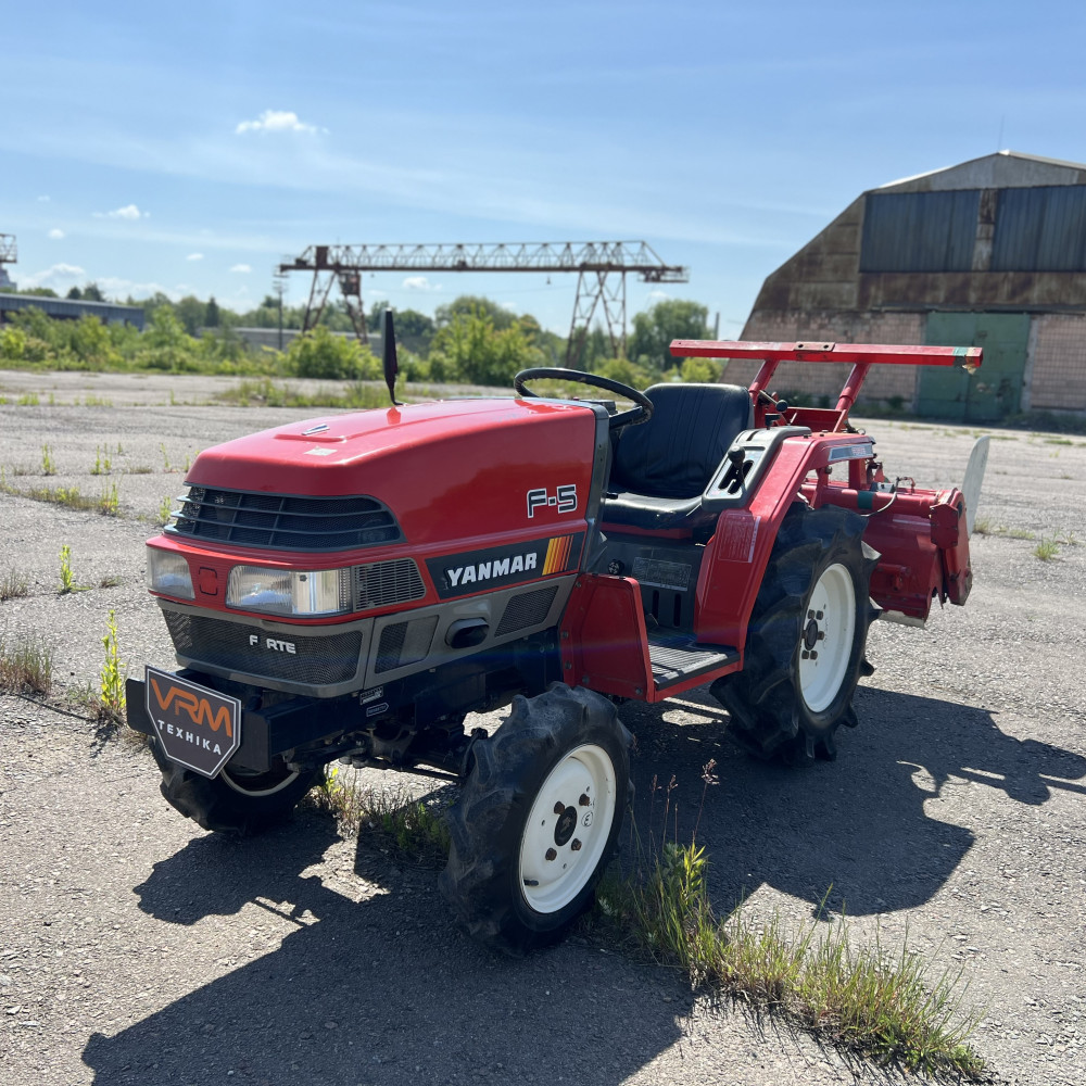 Міні-трактор Yanmar F-5 Купити в Україні. Краща ціна. Безкоштовна швидка доставка | VRM-Техніка