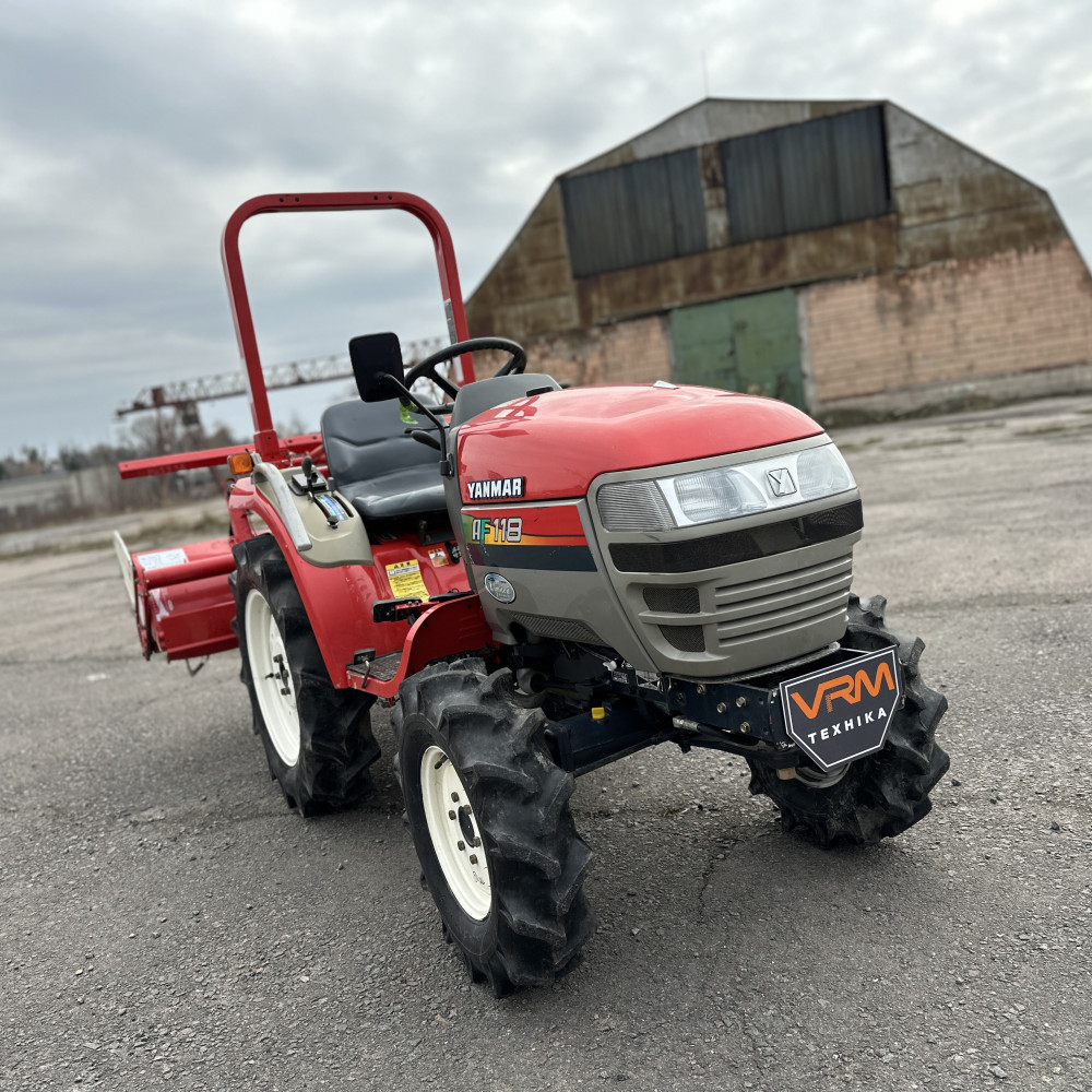 Міні-трактор Yanmar AF-118 Купити в Україні. Краща ціна. Безкоштовна швидка доставка | VRM-Техніка