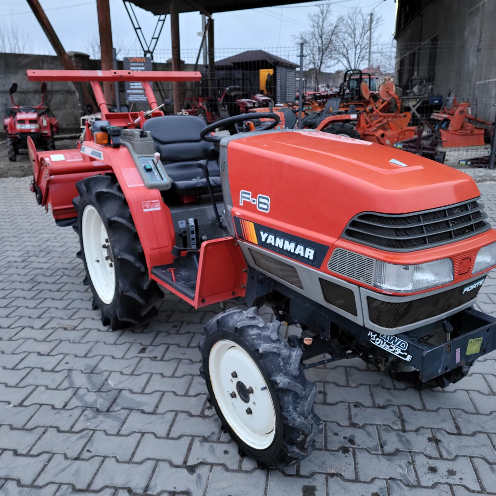 Міні-трактор Yanmar F-6 Купити в Україні. Краща ціна. Безкоштовна швидка доставка | VRM-Техніка