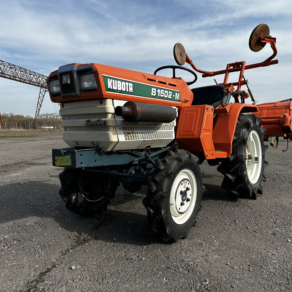 Міні-трактор Kubota B1502-M Купити в Україні. Краща ціна. Безкоштовна швидка доставка | VRM-Техніка
